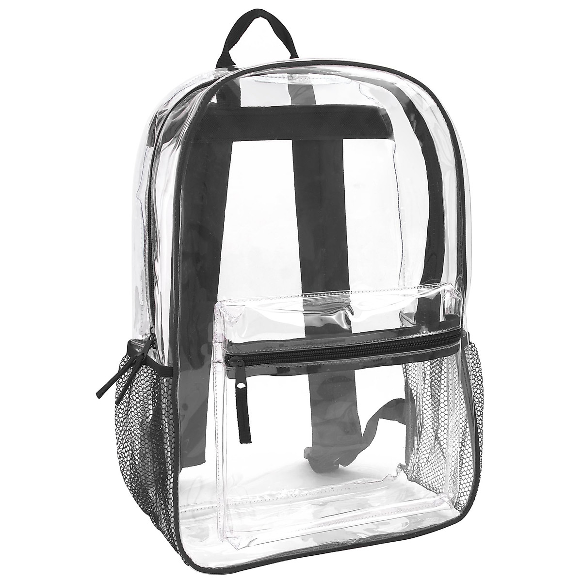 24 Pack Bulk of Clear Backpacks Wholesale for Men, Women, Stadium, College, Travel (Assorted Colors Boys Pack)