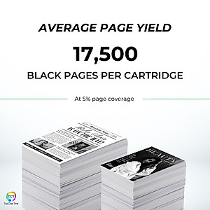 TCT 14X Toner Cartridge 2 Pack - Premium Compatible Replacement for HP 14X CF214X Black High Yield Works with HP Laserjet Enterprise 700 M712DN M712N M712XH M725Z+ MFP M725DN Printers (17,500 Pages)