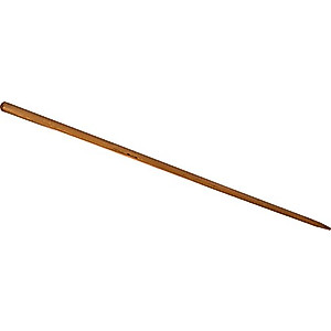 SPARTA Flo-Pac Tapered Mop Handle, Broom Handle with Wood Handle for Cleaning, 61.1 X 1.1 Inches, Tan, (Pack of 12)