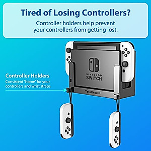TotalMount for Nintendo Switch (Mounts Nintendo Switch on wall near TV)