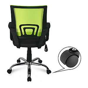 AccessBuy Office Chair Caster Wheel 2 Inch Universal Standard Size Computer Gaming Chair Caster Wheels Replacement Set of 5 (Black)