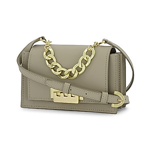 ZAC Zac Posen Earthette Top Handle Crossbody, Smoke Ember