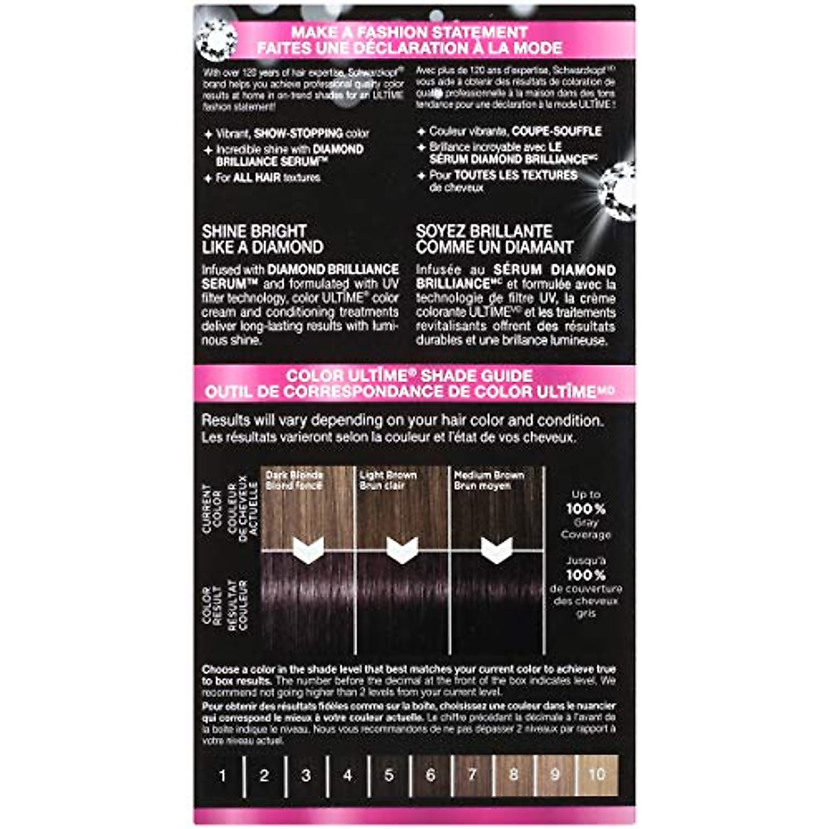 Schwarzkopf Color Ultime Permanent Hair Color Cream, 5.53 Violet Ash