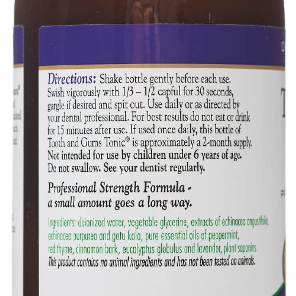 Dental Herb Company - Tooth & Gums Tonic (18 oz.) Mouthwash and Essentials Paste (Kit)
