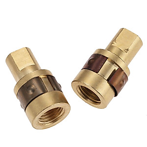 MIG Welding Gun Accessory Kit .030" Tip Nozzle Diffusers for Miller Millermatic M-10/15 Hobart H-9/10: 25pcs Contact Tips 000-067 0.030" + 2Pcs Gas Nozzles 1/2" 169715 + 2Pcs 169-716 Gas Diffuses