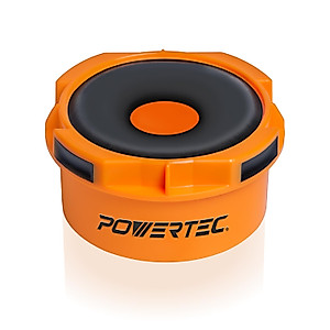 POWERTEC 70354 Dust Port Adapter for 1-3/4" ~ 2-1/2" Port to 4 Inch Dust Collection Hose, Quick Connect Hose Reducer Fittings for Table Saw, Planer, Jointer and Various Power Tools (Patent pending)