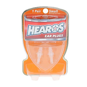 HEAROS High Fidelity Series Ear Plugs for Comfortable Long Term Use with Free Case, 1 Pair
