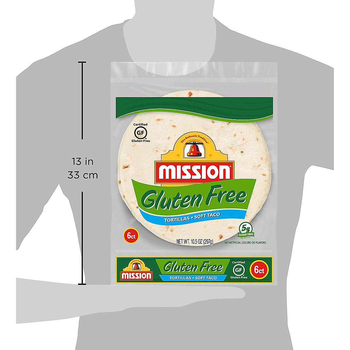 Mission, Gluten Free Soft Taco Tortillas 10.5 Ounce6ct