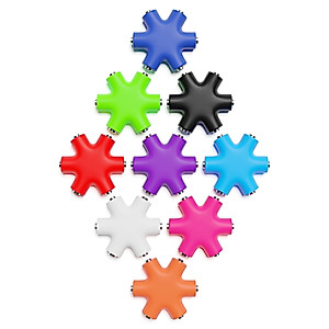 ExcelValley - Mono Patch Cable Splitter - TS 3.5mm 1/8" - Modular Synth Eurorack [Purple]