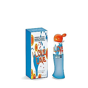 MOSCHINO I Love Love Eau de Toilette Spray, 1 Ounce