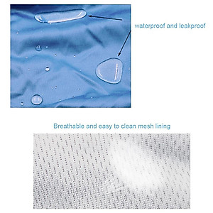 Washable Adult Diaper, Oversize Reusable Diaper Pants Against Incontinence, Used with Reusable Diaper Pad, Dual Opening Pocket Adjustable Leak- for The Elderly and Disabled