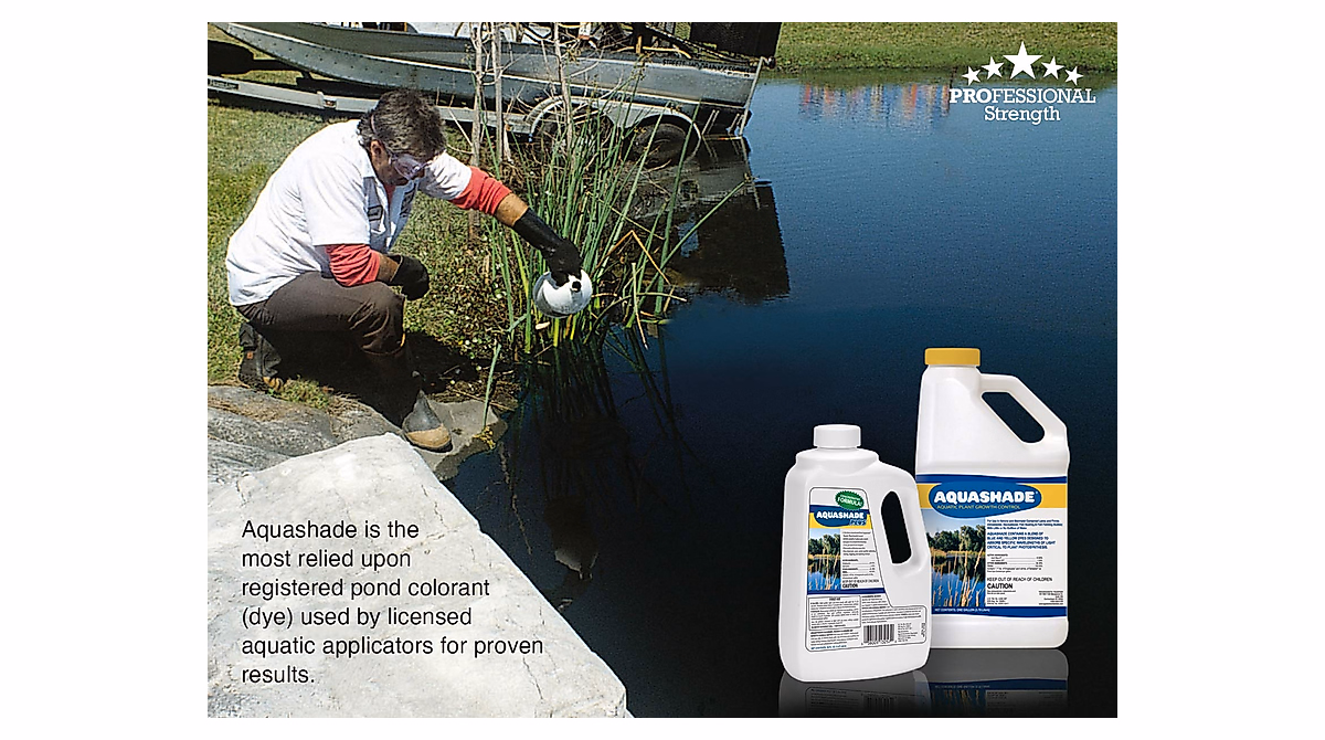 Aquashade: Blue Aquatic Plant & Algae Growth Control Dye