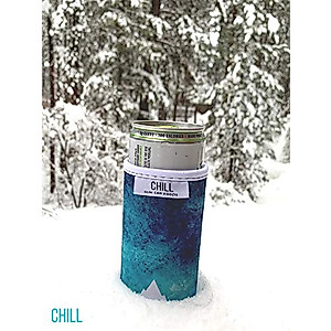 Chill Slim Can Insulators For White Claw - Relax And Enjoy With Our Can Cooler For Tall Skinny Cans Energy Drinks And Beer Bottles - Fits Truly Michelob Ultra Bud Light Seltzer 12 Oz Slim Cans