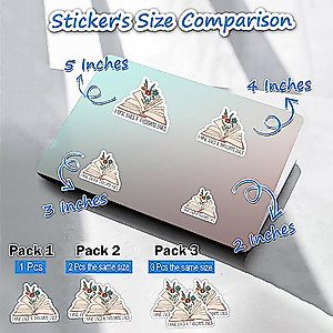 Miraki I Have Lived A Thousand Lives Sticker, Book Lover Sticker, Cute Flower Sticker, Bookish Sticker, Water Assitant Die-Cut Vinyl Funny Decals for Laptop, Phone, Water Bottles, Kindle Sticker