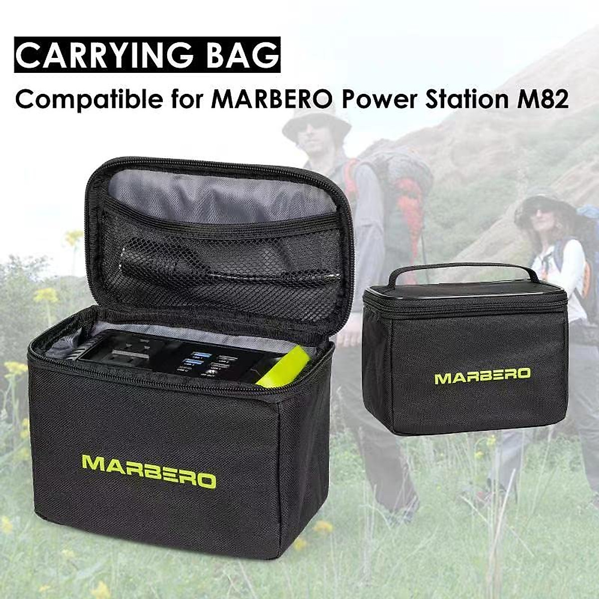 Carrying Case for M82 M82MAX Portable Power Station Carrying Bag Water Resistant Easy to Carry Exclusive for MARBERO