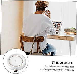 Luxshiny 1pc Coaster USB Coffee Warmer Cup Warmer Electronic Coffee Cup Warmer Heater Coaster Tray Pad Warmer Insulation Cup Heater USB Heating Coaster Coffee Mug Warmer Office Warm Pad