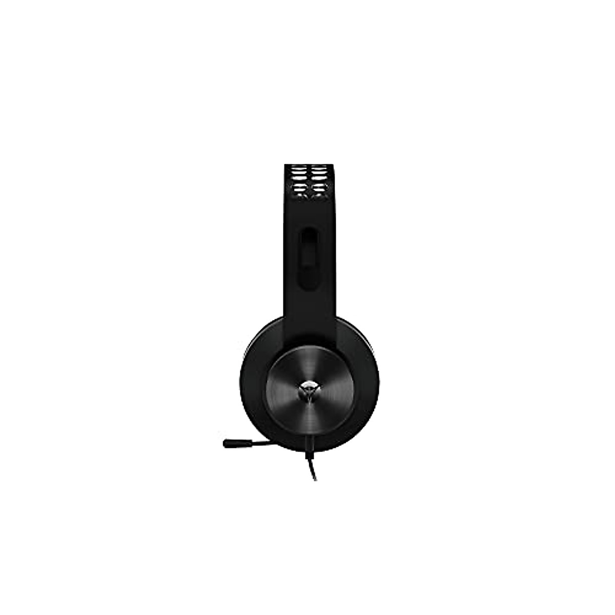 Lenovo Legion H300 Stereo Gaming Headset, Noise-Cancelling Mic, Memory Foam & PU Leather Earcups, Stainless Steel Headband, PC, PS4, Xbox One, Nintendo Switch, Mac, GXD0T69863, Black