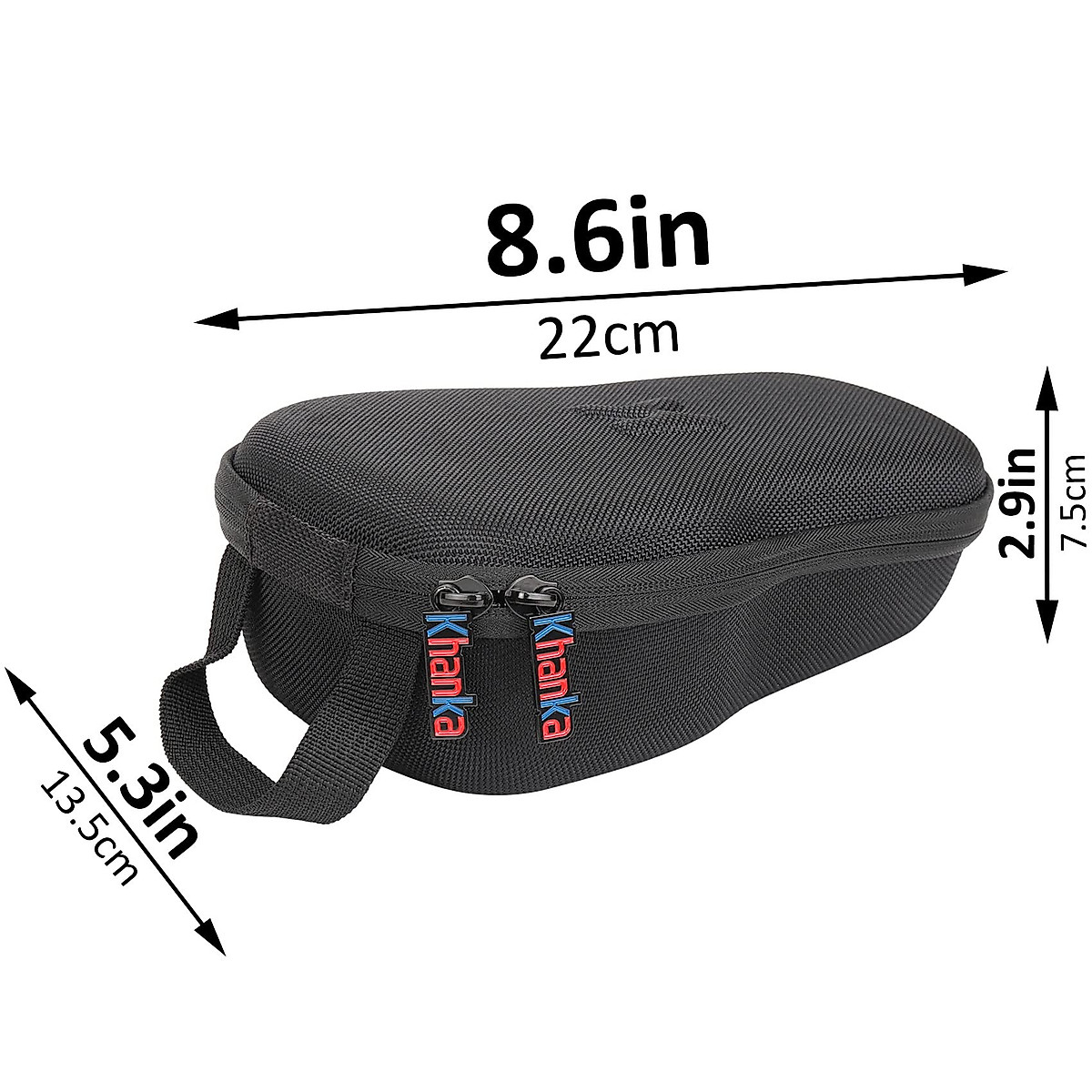 khanka Hard Travel Case Replacement for DYMO COLORPOP Color Label Maker | LabelManager 160 Portable Label Maker (Internal Purple)