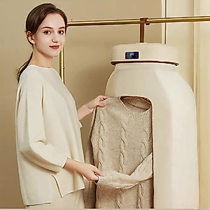 Portable Clothes Dryer，Mini Clothing Care Machine With Remote Control,Quick And Easy-To-Use Small Dryer,Suitable For Small Spaces, Apartments, RVs, And Dormitories，Carrying Clothes Drying Bags