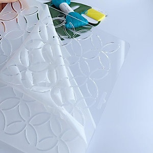 Acrylic Sashiko Stencil, Embroidery Pattern, Quilting Stencil for Hand Quilting and Embroidery