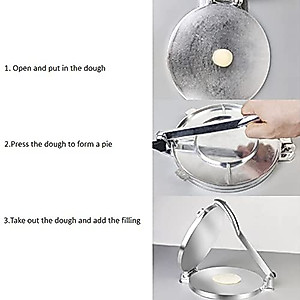 Pancake maker,tortilla press, cast aluminum pancake maker, prensa para tortillas, 8 inch pancake maker for homemade pancakes, making crepes