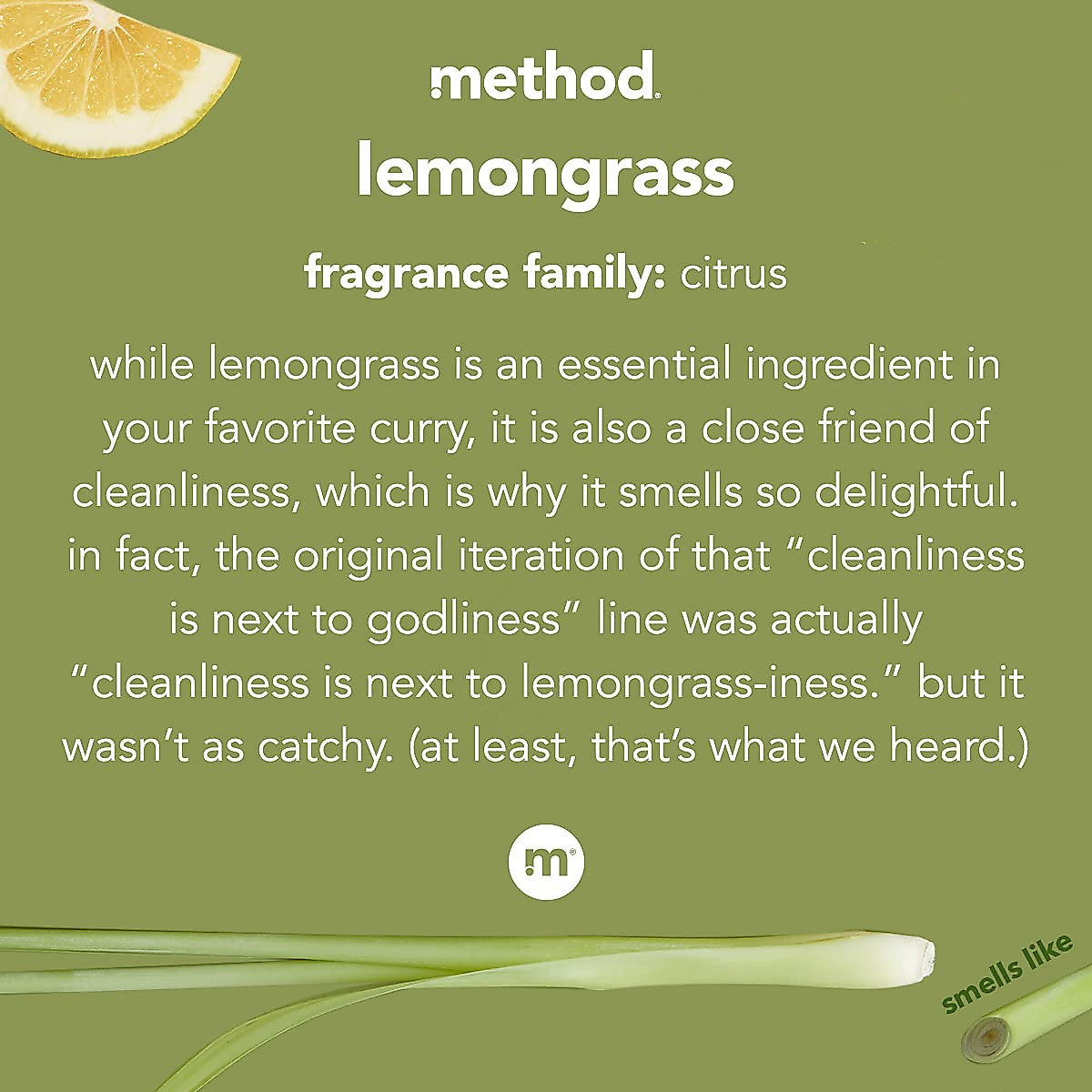 Method Gel Dish Soap, Lemongrass, Biodegradable Formula, Tough on Grease, 18 Fl Oz (Pack of 4)