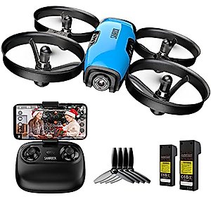 Ficinto U61W Mini Drones with Camera for Adults, Ranger Plus, 40 Mins Flight, Altitude Hold, Headless Mode, One Key Start