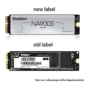 KingSpec 1TB NVMe SSD for MacBook, Ultra-Slim M.2 PCIe Gen3x4 Internal Solid State Drive with 3D NAND Flash, Compatible with MacBook Air 2013-2017 / MacBook Pro (Retina) 2013-2017 / iMac/Mac