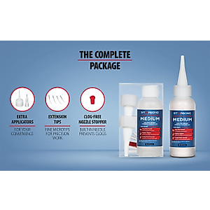 Starbond 4 oz. Medium CA Glue (Premium Cyanoacrylate Super Glue) for Quick Glue-ups, Woodworking, Woodturning, Hobby Models