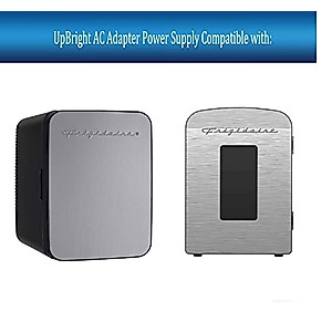 UpBright New AC 120V Power Cord Cable Plug Lead Charger Compatible with Frigidaire EFMIS183-SS EFMIS188-SS EFMIS189-SS 10L 15-Can Retro Mini Cooler Fridge Brushed Stainless Steel Rugged Refrigerator