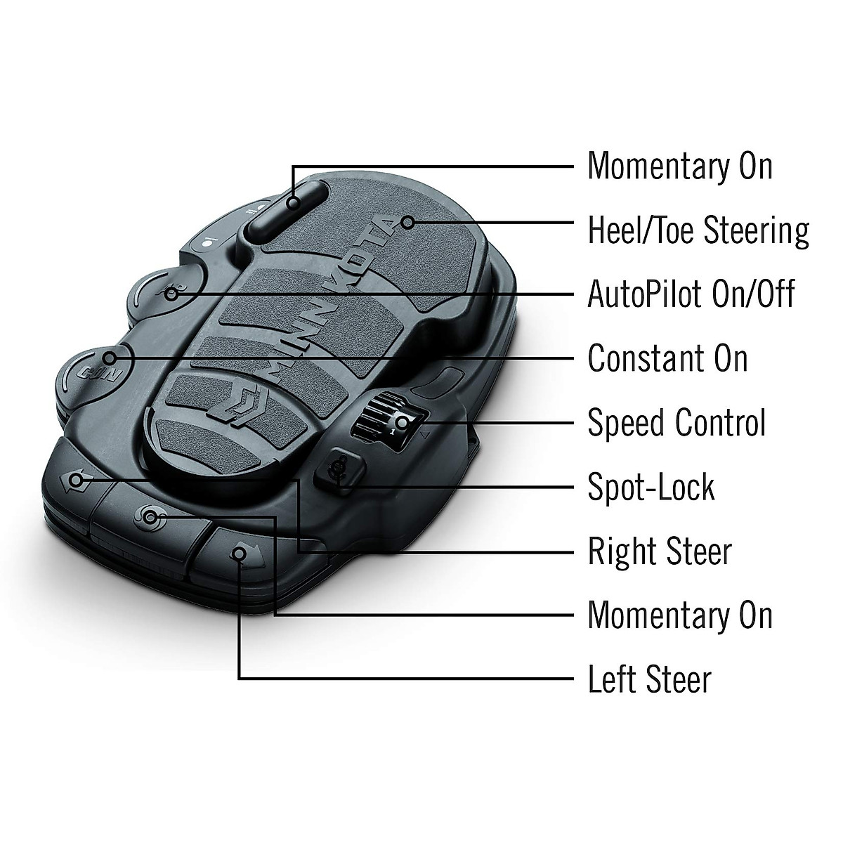 Minn Kota 1363762 Riptide Terrova Saltwater Electric-steer Bow-Mount Trolling Motor with Digital Maximizer & CoPilot, 80 lbs Thrust, 54" Shaft