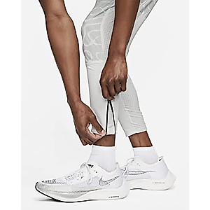 Nike Men's Phenom Elite Woven Graphic Running Pants (as1, Alpha, x_l, Regular, Regular, Light Smoke Grey)