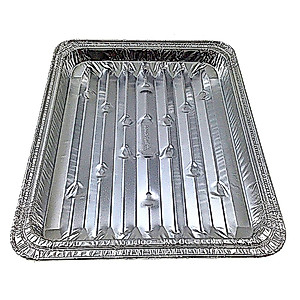 Handi-Foil Disposable Aluminum Foil Broiler Baking Cooking Pan - HFA REF # 333 (25)