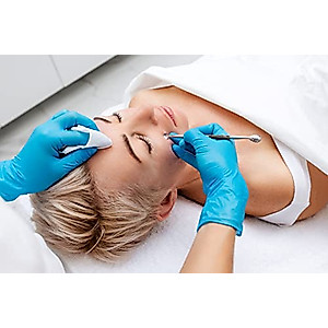 Cranberry USA CR3276 RevoSoft Nitrile Powder Free Exam Gloves, Disposable, 2.8 mil, Blue, Small (Pack of 300)