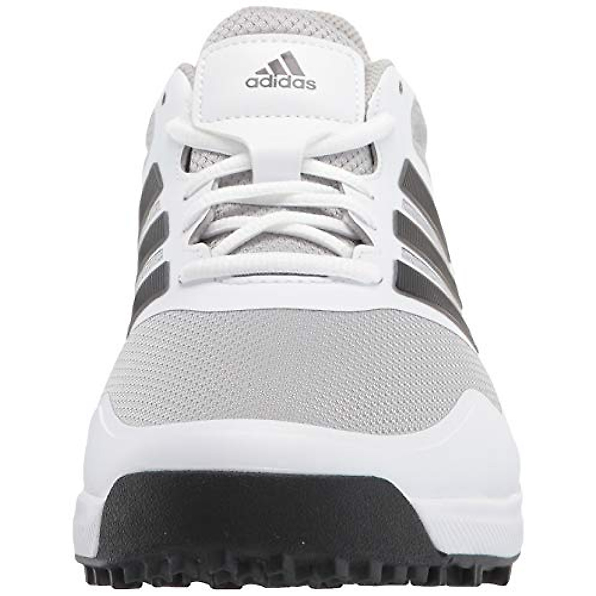 adidas Men's Tech Response Spikeless Golf Shoe, Ftwr White/Core Black/Grey Two, 10