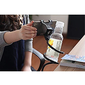 AMS Cell Phone Holder, Clip Holder, Lazy Bracket Flexible Long Arms for All Mobile, Fit On Desktop Bed Mobile Stand for Bedroom, Office, Kitchen