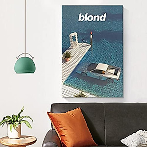 GRYEC Rapper Poster Frank Ocean Poster Decorative Painting Canvas Wall Posters And Art Picture Print Modern Family Bedroom Decor Posters 16x24inch(40x60cm)