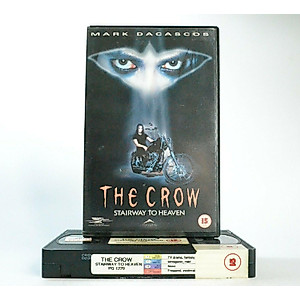The Crow: Stairway To Heaven - T.V. Movie - V.Rare Large Box - M.Dacascos - VHS