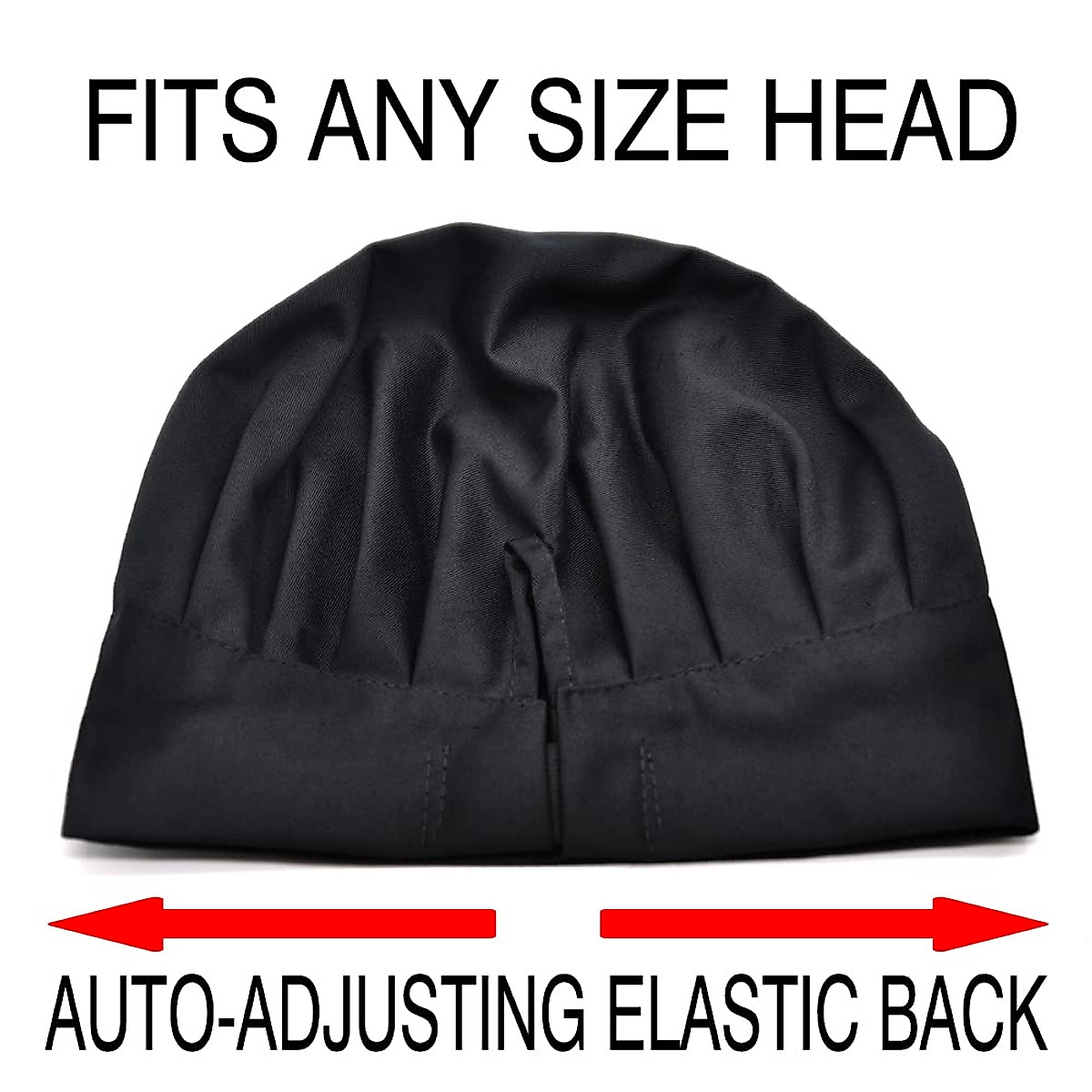 Queen of The Kitchen Chef Hat, Funny Chef Wear, Embroidered Design, Adjustable Kitchen Cooking Hat for Men & Women Black, Birthday for Mom Wife Girlfriend Aunt Grandma