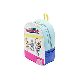 Loungefly Disney Mousercise Womens Double Strap Shoulder Bag Purse