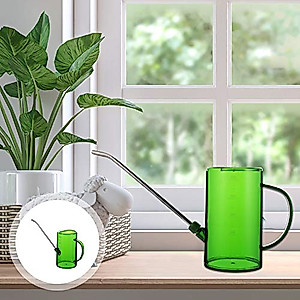 TEHAUX Watering Can Shower Pot Plastic Stainless Steel