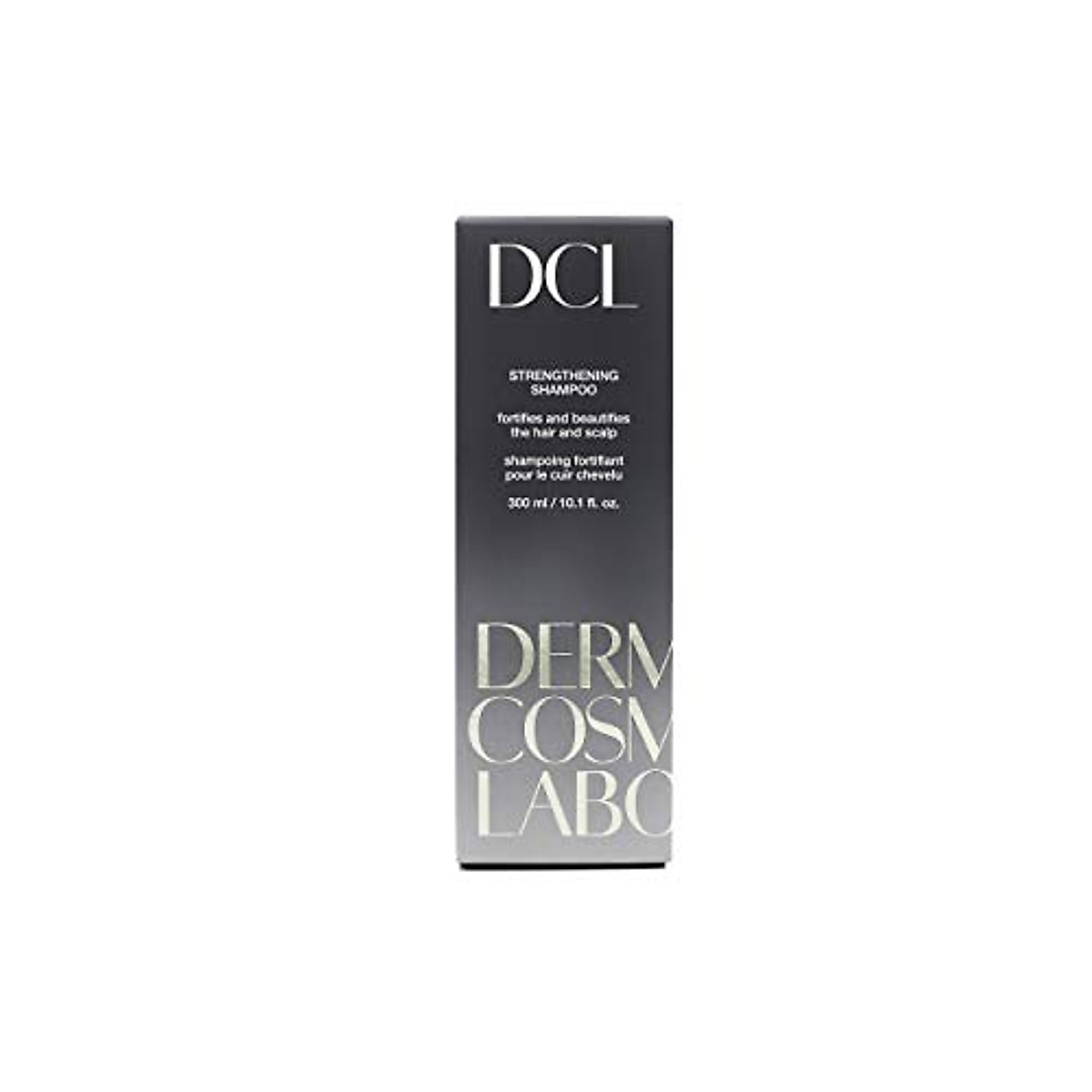 DCL Skincare Strengthening Shampoo Moisturizes and Softens dry, damaged or brittle hair with Vitamin B and Ceramides for a healthy scalp, 10.1 Fl Oz