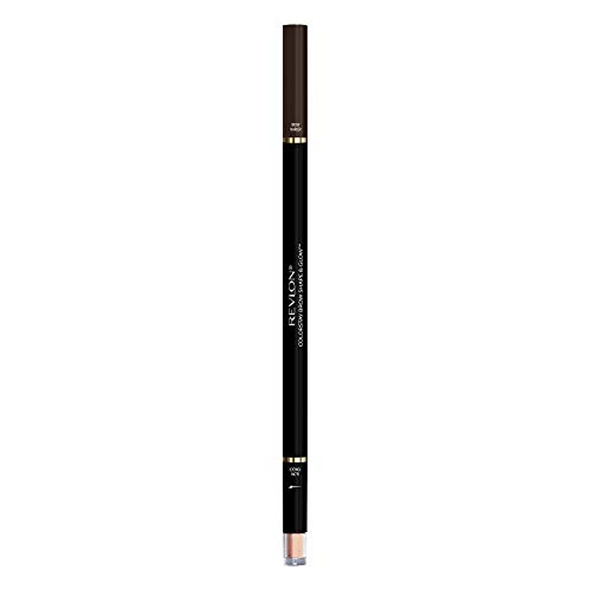 Revlon Colorstay Shape & Glow Eye Brow Marker and Highlighter, Soft Black, 0.02 Oz (Marker), 0.008 Oz (Highlighter)
