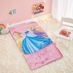 Disney Princess Slumber Bag Set Multicolor, 26x46