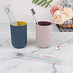 Xuezoioy Disposable Toothbrushes with Toothpaste,100 Pack Green Individually Wrapped Disposable Travel Toothbrushes Kit in Bulk for Homeless,Nursing Home,Hotel,Charity