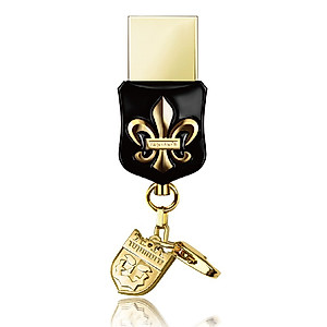 TOPMORE NR Series USB 3.0 The Capets Logo Design Flash Disk Portable High Read Speed Memory Stick (64GB, Black & Gold)