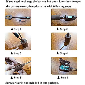 Efeng Candy Spatula with Thermometer Built in and Pot Clip – Fast Instant Read Digital Candy Thermometer,Spatula Thermometer for Candy Making,Chocolate,jams,syrups with BPA Free Silicon Spatula