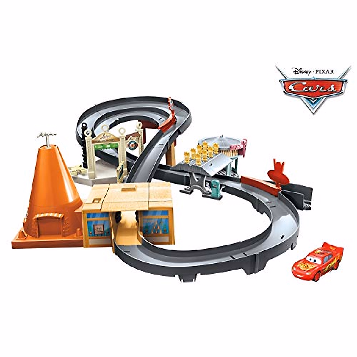 Disney Cars Toys Race Around Radiator Springs Playset