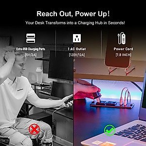 GTRACING 55 Inch Gaming Desk with LED Lights, Computer Gamer Desk with Monitor Stand, Ergonomic Carbon Fiber Surface Gaming Table with Mouse Pad for Home Office, RGB