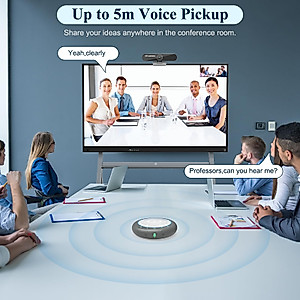 LINGHUFOX 75" Smart Board 4K Touchscreen Interactive Whiteboard for Classroom and Office, Robust App Ecosystem for Collaboration (Included Movable Stand, Conference Camera and Conference Speakerphone)